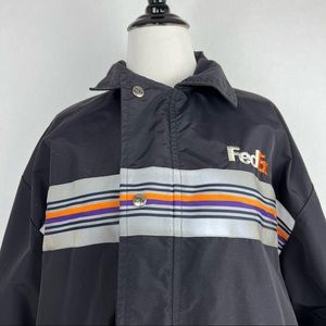 FedEx | Jackets & Coats | Fedex Stan Herman Reflective Uniform Long ...